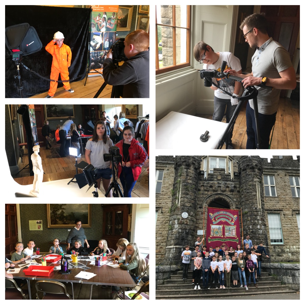 First Audio-Visual Workshop with Cyfarthfa Castle Museum – VisionFountain
