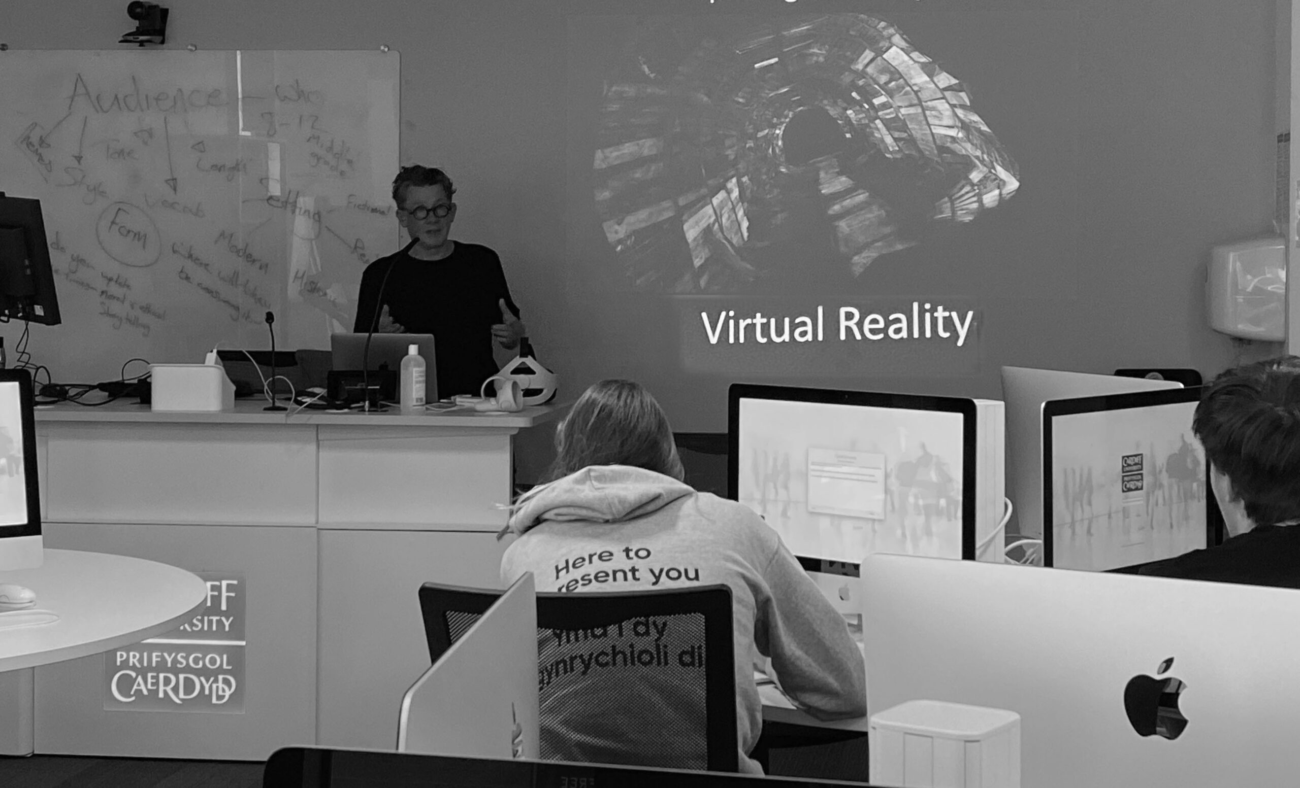 Immersive StoryTelling at Cardiff University’s School of Journalism – VisionFountain